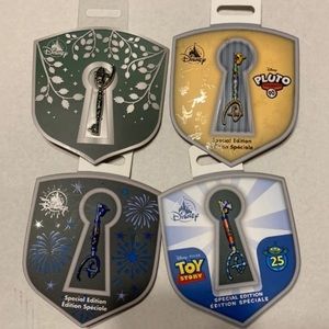 Disney | Other | Disney Store Special Edition Key Pins | Poshmark
